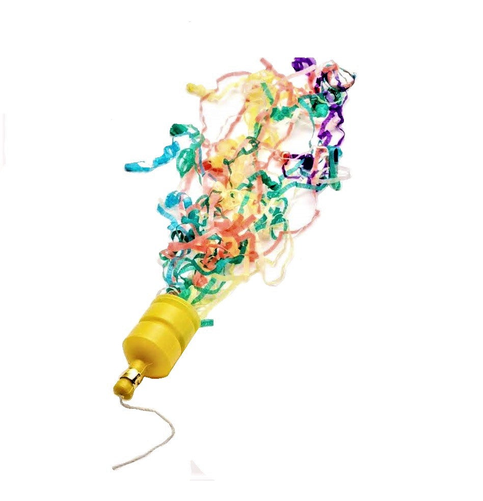 Pull String Party Poppers (72 pcs) | Confetti Sky